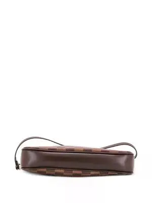 LOUIS VUITTON Navona Pochette Accessoires Damier Clutch Bag - Brown