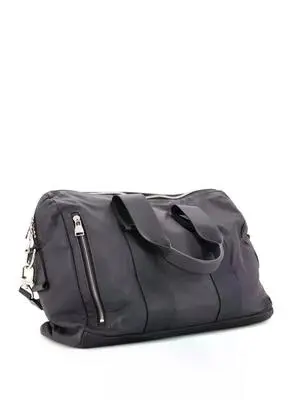 LOUIS VUITTON V Line Start Travel Bag Leather Pm Satchel - Black