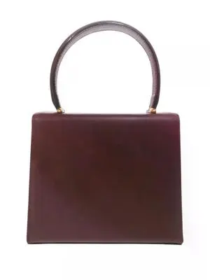 Cartier Leather Handbag With Turn Lock