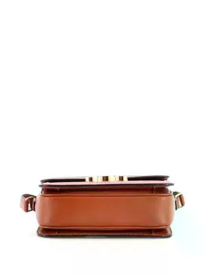 Celine Triomphe Coated Canvas Shoulder Bag