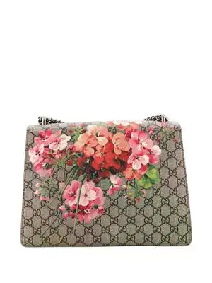 Gucci Dionysus Blooms Print Gg Coated Canvas Medium Shoulder Bag