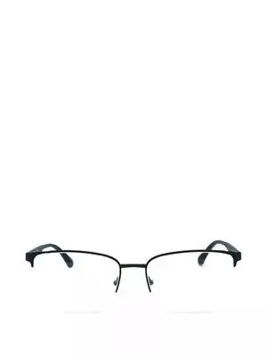 CHESTERFIELD Rectangular Semi-rimless Eyeglasses - Blue