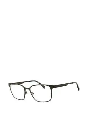 HARLEY-DAVIDSON Rectangle Titanium Eyeglasses - Black