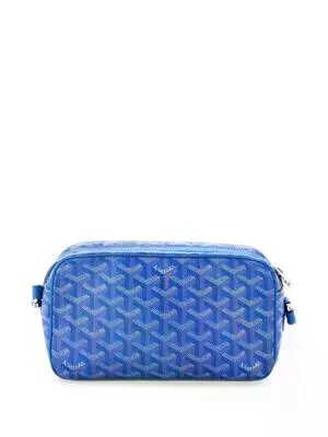 Goyard Cap Vert Bag Coated Canvas Crossbody Bag - Blue