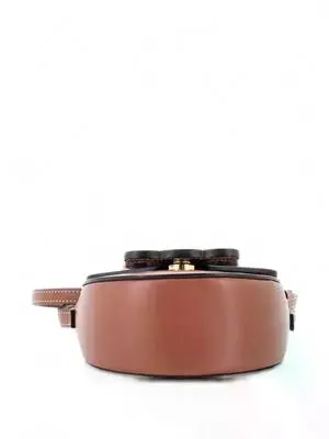 Celine Cuir Triomphe Besace Flap Bag Leather Mini Crossbody Bag