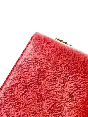 Saint Laurent Classic Monogram Grainy Leather Medium Crossbody Bag