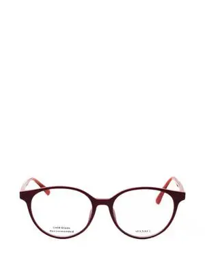 MAX&CO. Round Frame Eyeglasses - Red