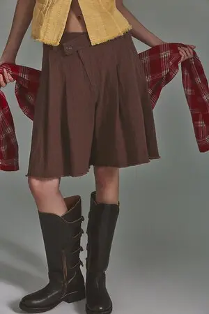We The Free Porter Crossover Trouser Shorts