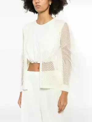 Issey Miyake A-poc Basket Cardigan - Neutrals