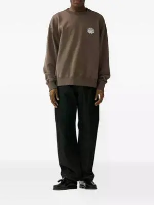 NEW AMSTERDAM SURF ASSOCIATION Crew Neck Sweatshirt With Shell Motif