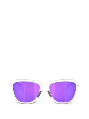 Oakley Frogskins Range Xl Rectangle-frame Sunglasses - White