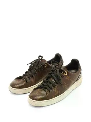 LOUIS VUITTON Frontrow Monogram Sneakers - Brown