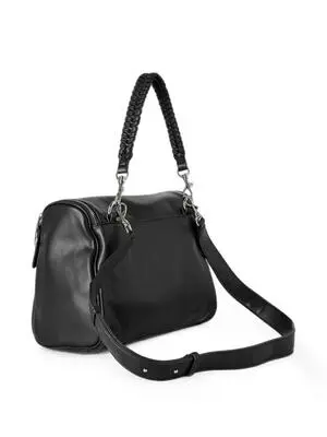 BENETTON Braided-handle Zip-fastening Shoulder Bag