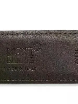 Montblanc Leather Belt - Brown