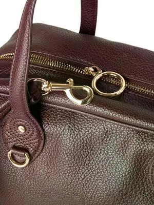 BENETTON Grained-leather Tote Bag