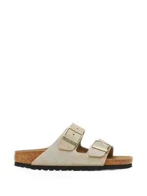 BIRKENSTOCK Arizona Suede Sandals - Neutrals