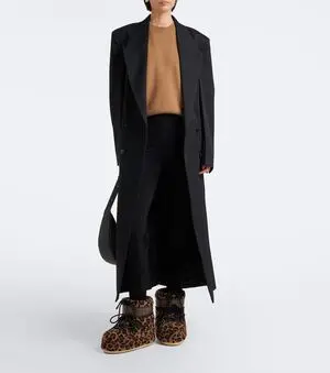 Moon Boot Icon Low Leopard-print Teddy Snow Boots