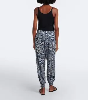 Johanna Ortiz Whispered Motion Silk Georgette Balloon Pants
