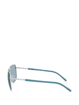 Armani Exchange Pilot-frame Metal Sunglasses