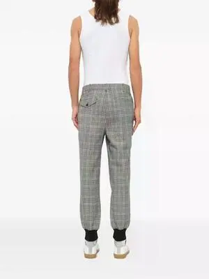 Alexander McQueen Prince Of Wales Check Track Pants
