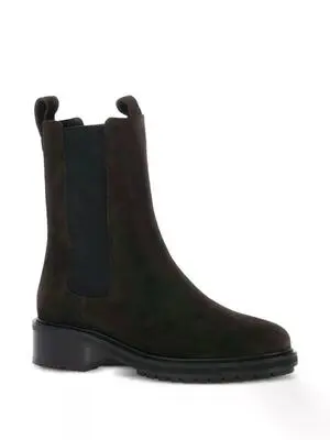 AeydĒ Jack Suede Chelsea Boots - Brown