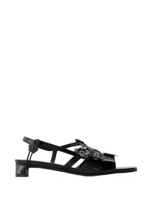 Cecilie Bahnsen Cbarna Box Floral-appliqué Sandals