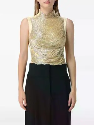 Cult Gaia Tiraji Top - Gold