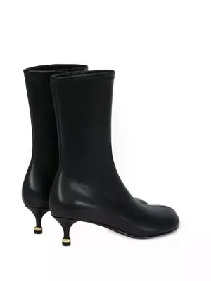 POTAMY Round-toe Heeled Ankle Boots