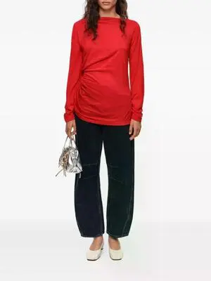 Bimba Y Lola Wool T-shirt With Knot