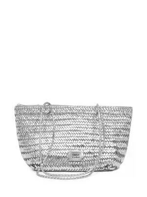 Bimba Y Lola Woven Leather Tote Bag