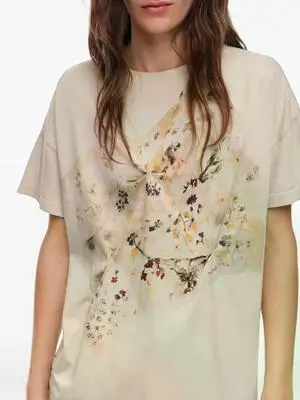 Bimba Y Lola Floral-print T-shirt