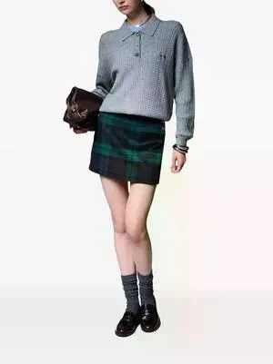 Liu Jo Knit Polo With Jewel Buttons