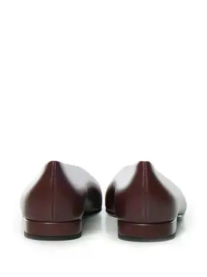 Loro Piana Rebecca Leather Ballet Flats
