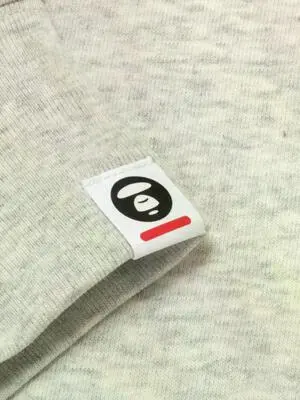 AAPE BY *A BATHING APE Crew Neck Sweatshirt With Rear Logo Print