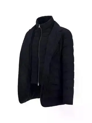 Herno Quilted Flannel Il Blazer Jacket