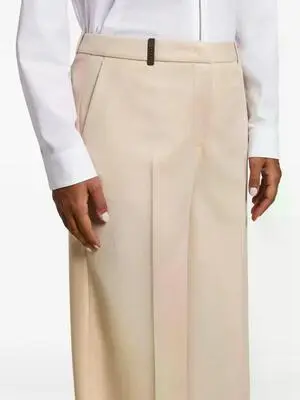 Peserico Wide-leg Tailored Trousers
