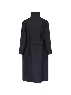 LEMAIRE Wrap Coat In Wool