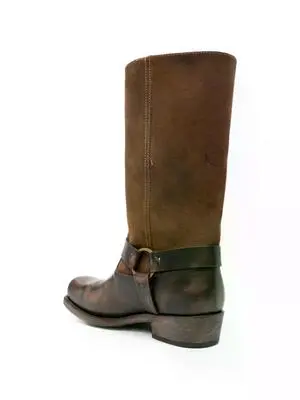 GOLDEN GOOSE Distressed-effect Boots