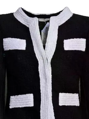 CHARLOTT Contrast-trim Bouclé Jacket