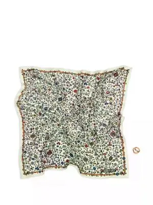 Bimba Y Lola Lime Lace Flowers Scarf Charm