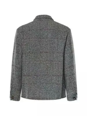 Eleventy Checked Shirt Jacket