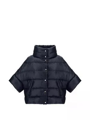 Herno Quilted High-neck Cape