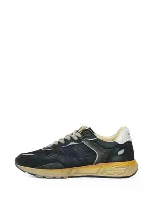 CRIME LONDON Rush Logo-patch Panelled Sneakers