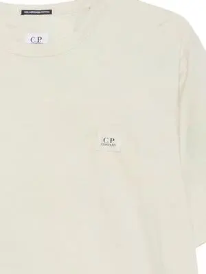 C.P. COMPANY Logo-patch T-shirt