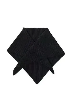 Studio Nicholson Isos Ribbed-knit Triangular Scarf