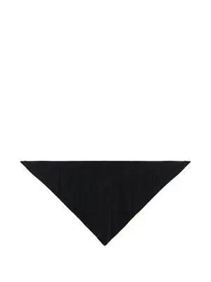 Studio Nicholson Isos Ribbed-knit Triangular Scarf