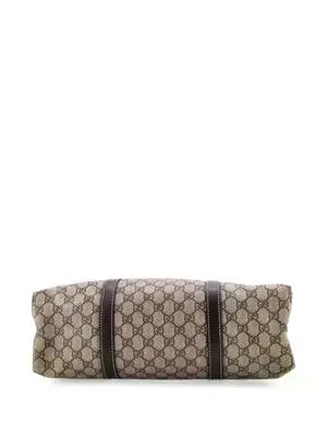 Gucci Joy Gg Coated Canvas Large Tote Bag