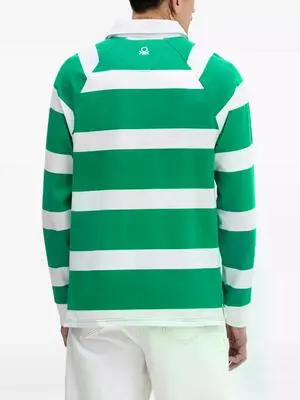 BENETTON X Stranger Things Striped Polo Shirt