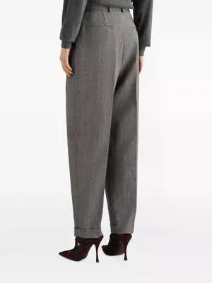 Dolce & Gabbana Pinstripe Wool Trousers