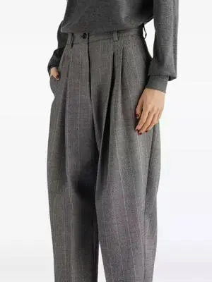Dolce & Gabbana Pinstripe Wool Trousers